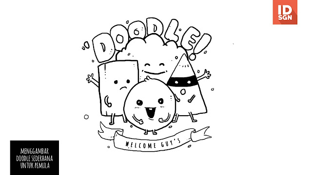 Tutorial menggambar doodle art sederhana untuk Pemula - BERITA TERBARU