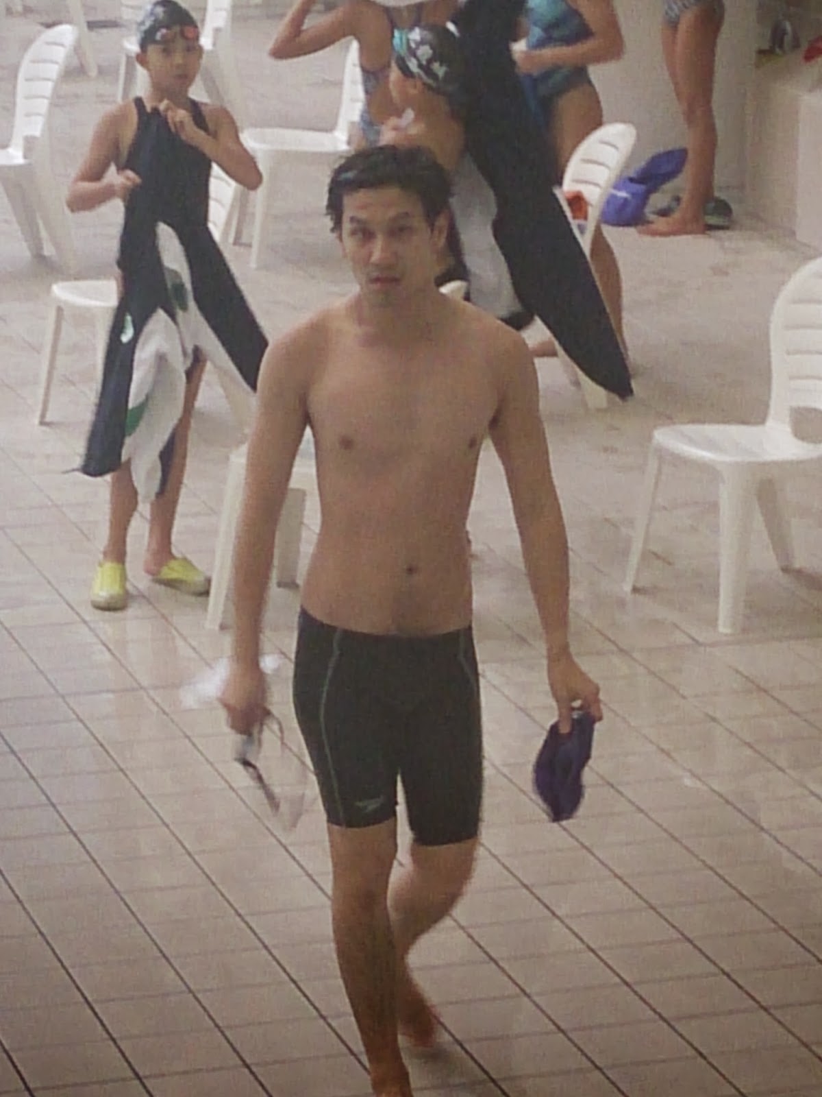 Male Athletes World: Swimming: Tony Yip (amateur swimmer) finished warm ...