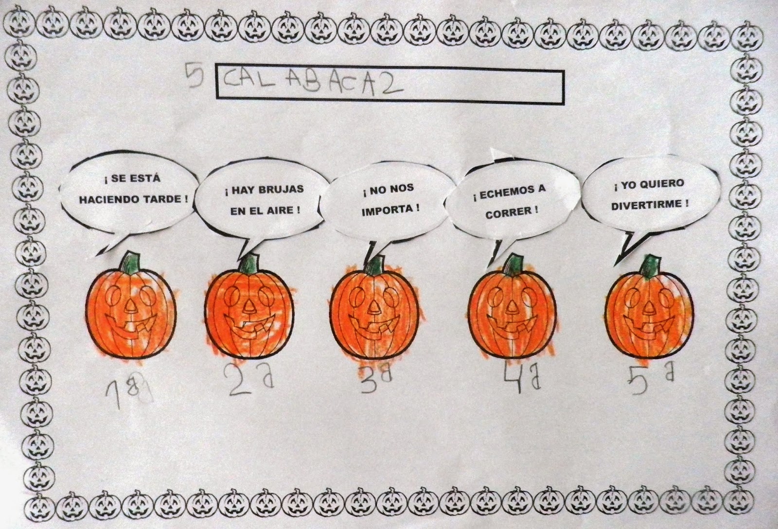 Menos lobos...: Cinco Calabazas