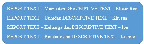 Perbedaan Report Text dan Descriptive Text | Belajar Bersama