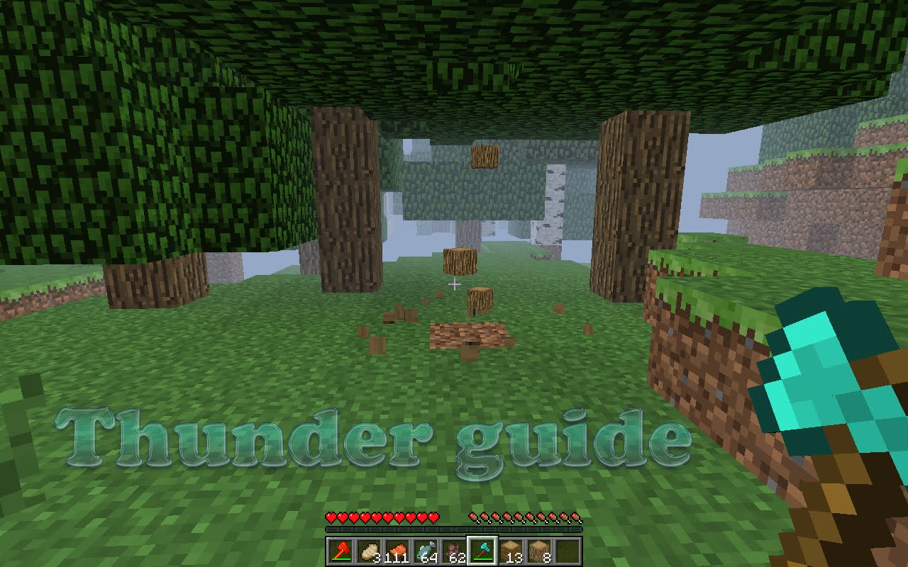 Timber mod para minecraft 1.3.2 - Thunder Guide - Downloads, dicas para ...