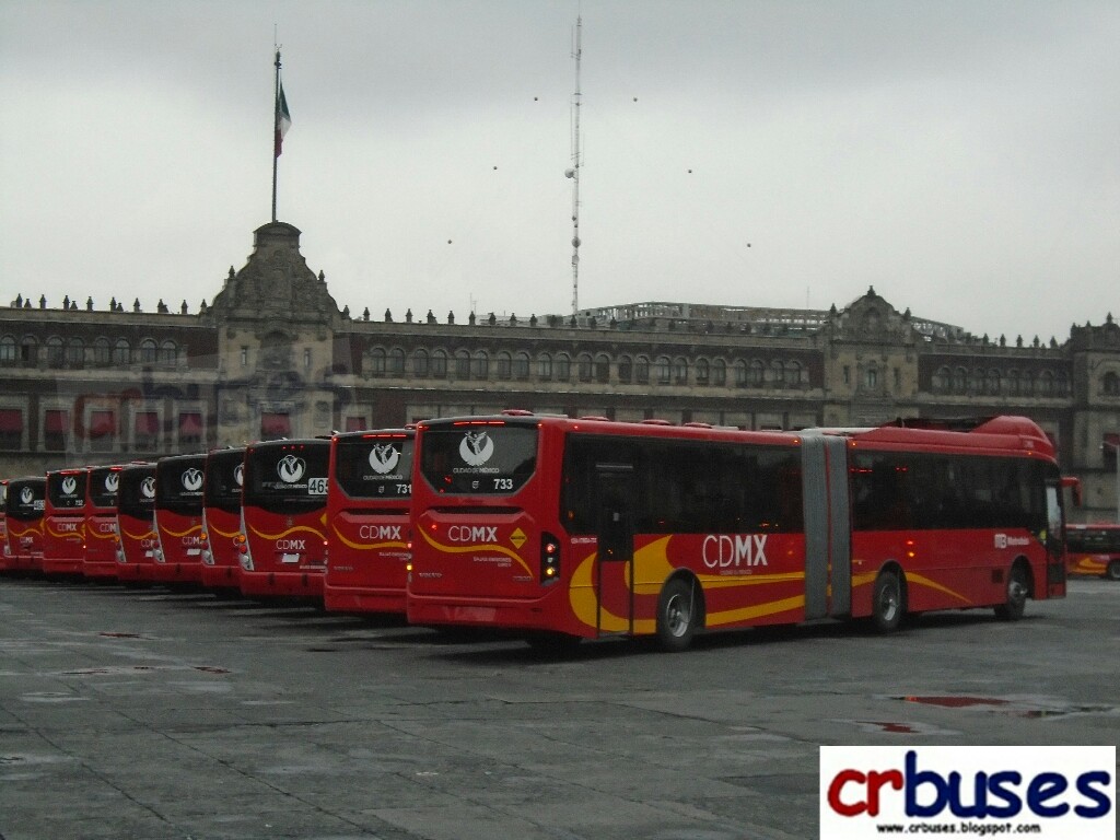 CRBUSES: Novedad en Metrobus de México D.F.