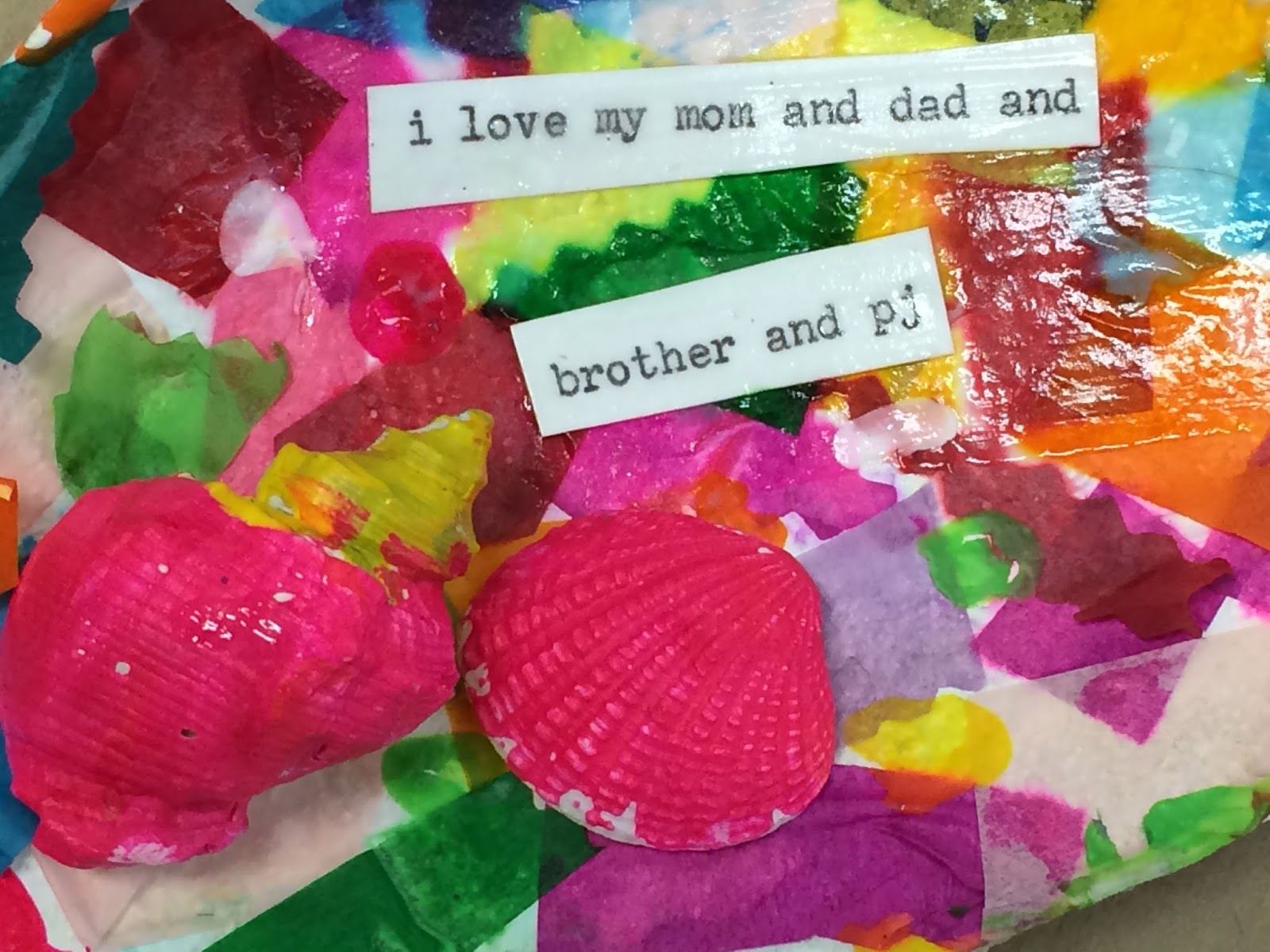 sally sells seashell messages | Beehive Art Studio