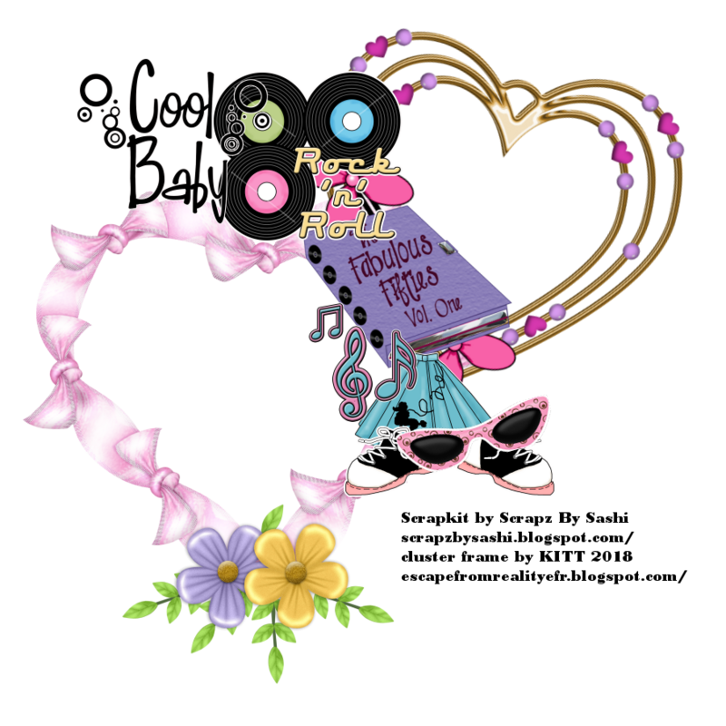 Escape From Reality Blog: FTU Cluster Frames 'Old Skool 50's Rock & Roll'