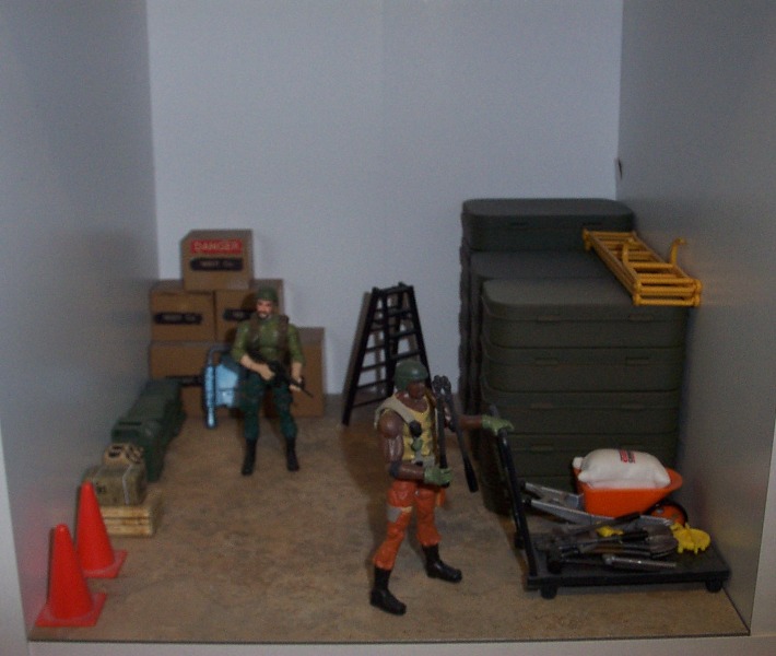 Our Basement Workshop: The Pit (G.I. Joe Headquarters)