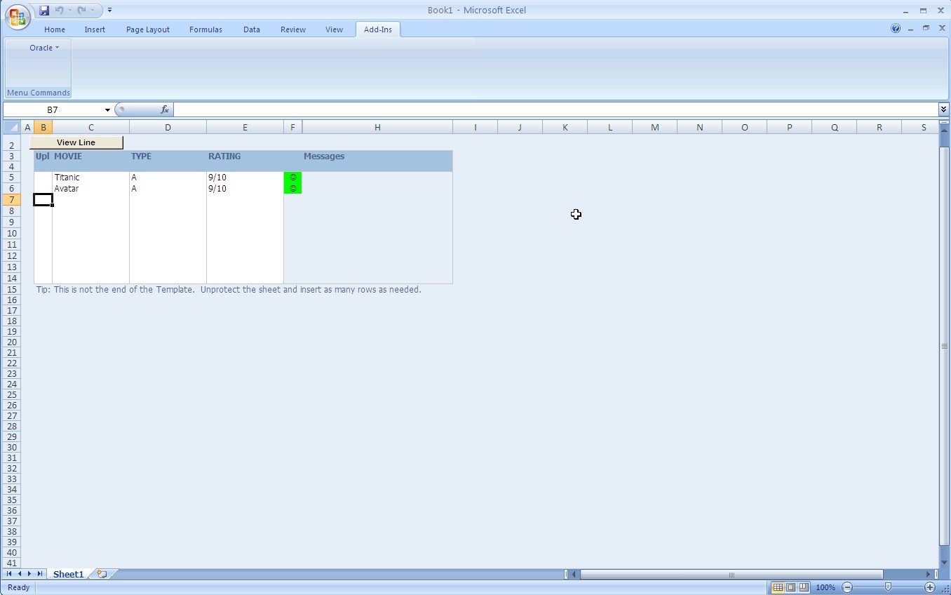 Oracle Applications Export Data From Excel To Table Using Custom Web Adi Integrator