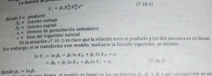 Ejemplo La función de producción COBB-Douglas: más sobre la forma ...