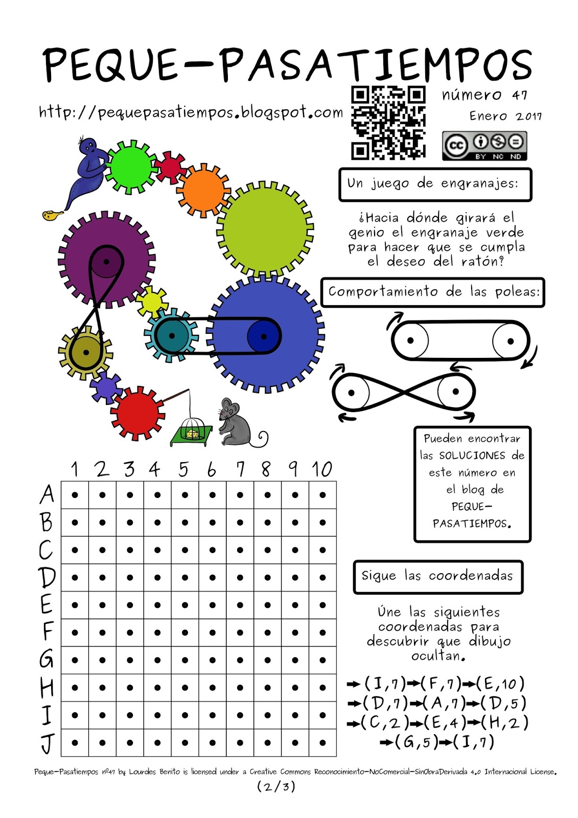 Peque-pasatiempos: enero 2017