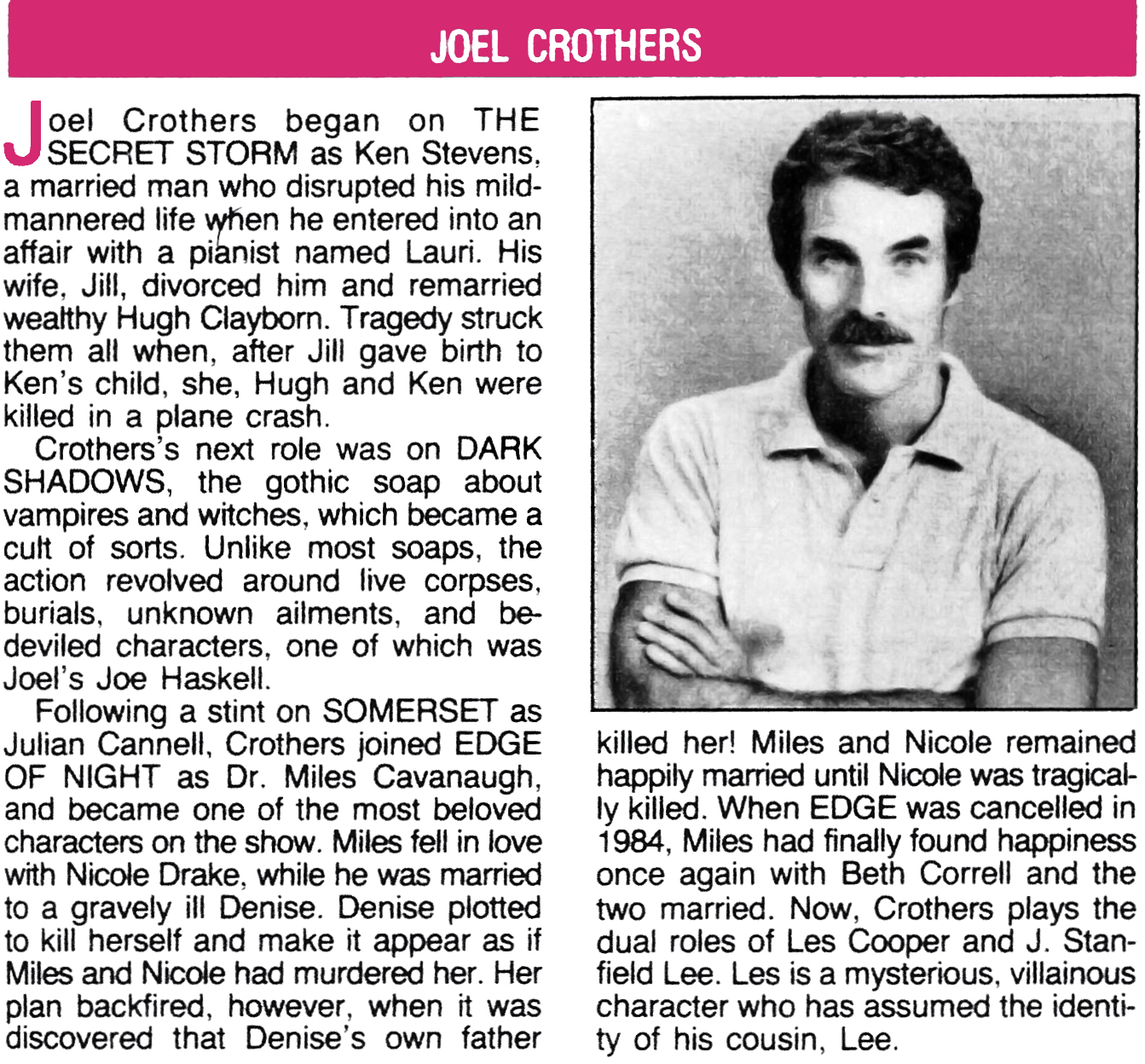 Santa Barbara: Soap Hoppers Part 03 of 22 - Joel Crothers