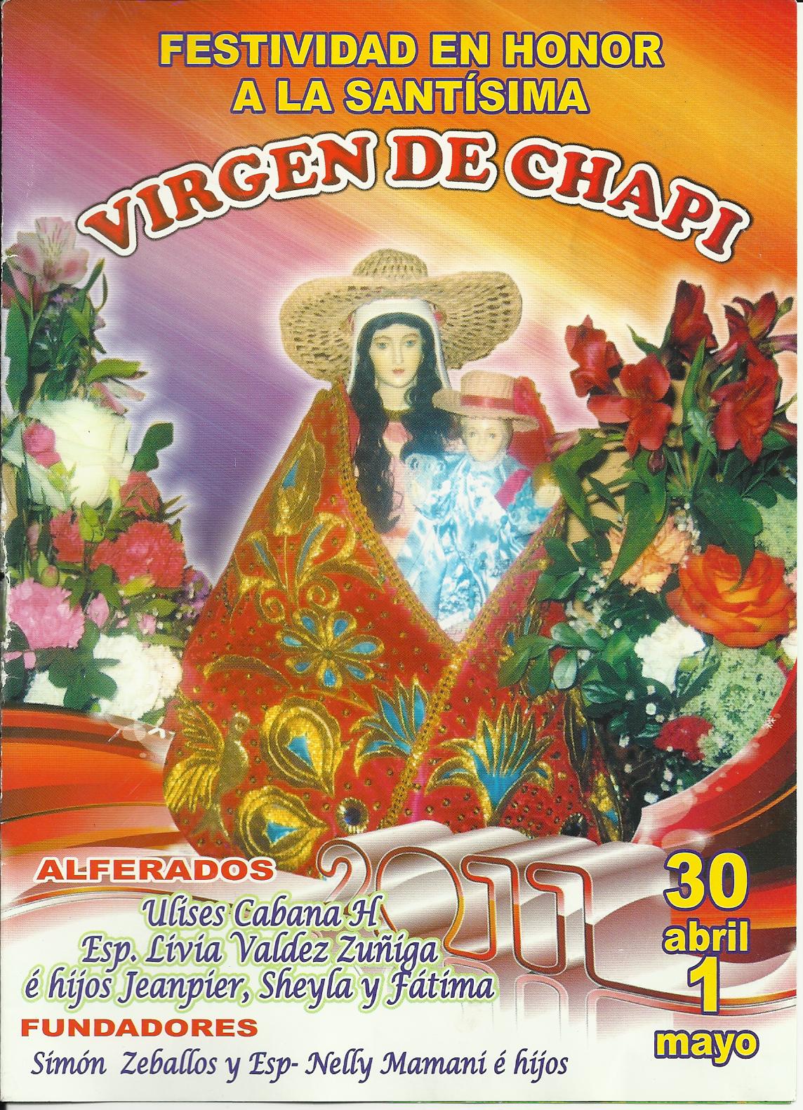 vilconta: Festividad de la Virgen de Chapi de Llanca