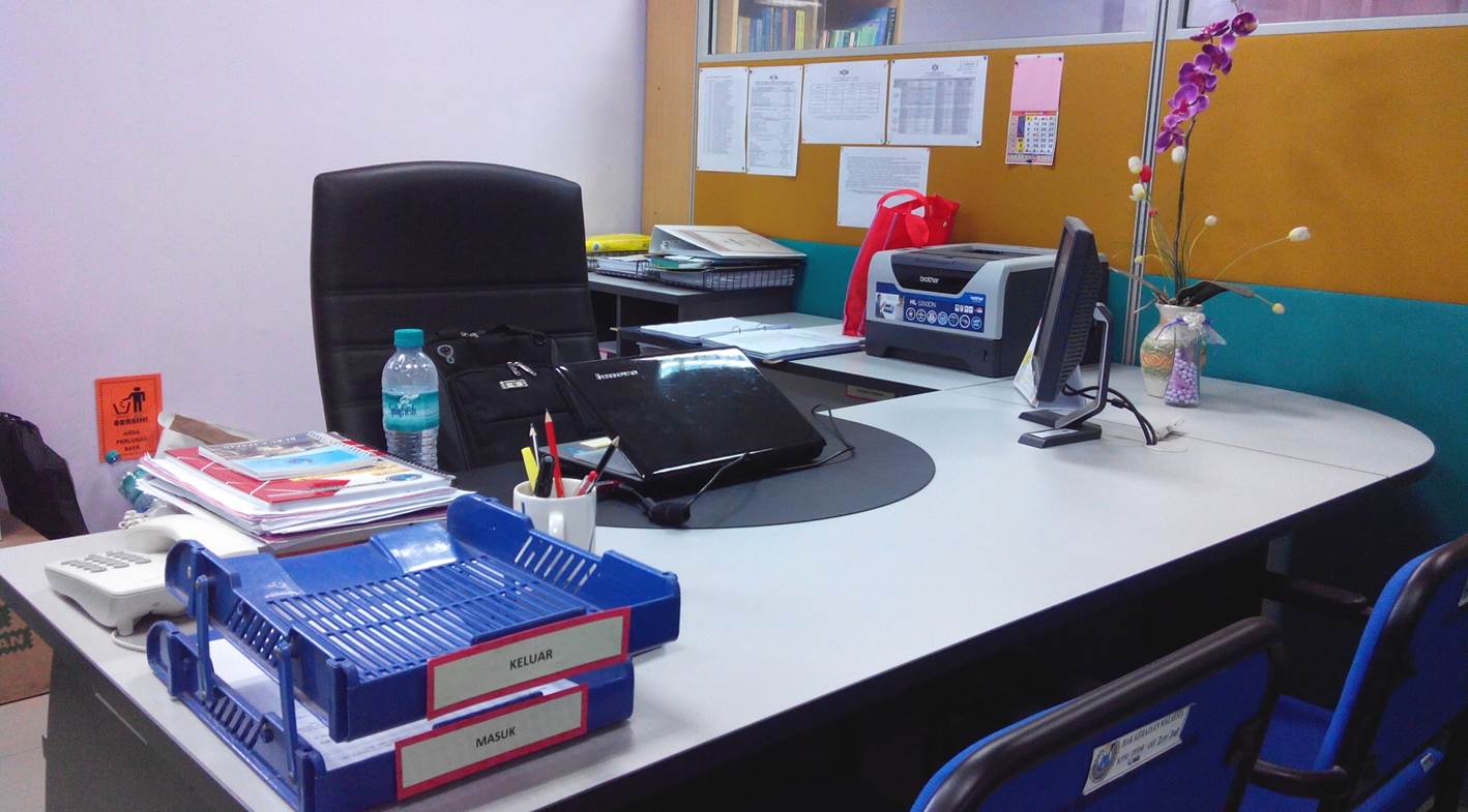 Gerbang Kualiti Pendidikan: EKSA- Ruang kerja/Bilik Pegawai
