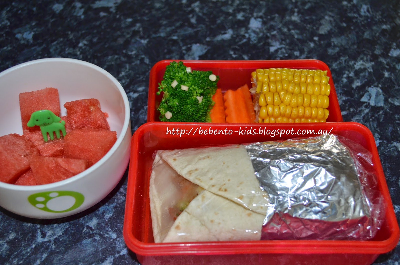 Bebento - Kids: Mexican Chicken Wrap bento