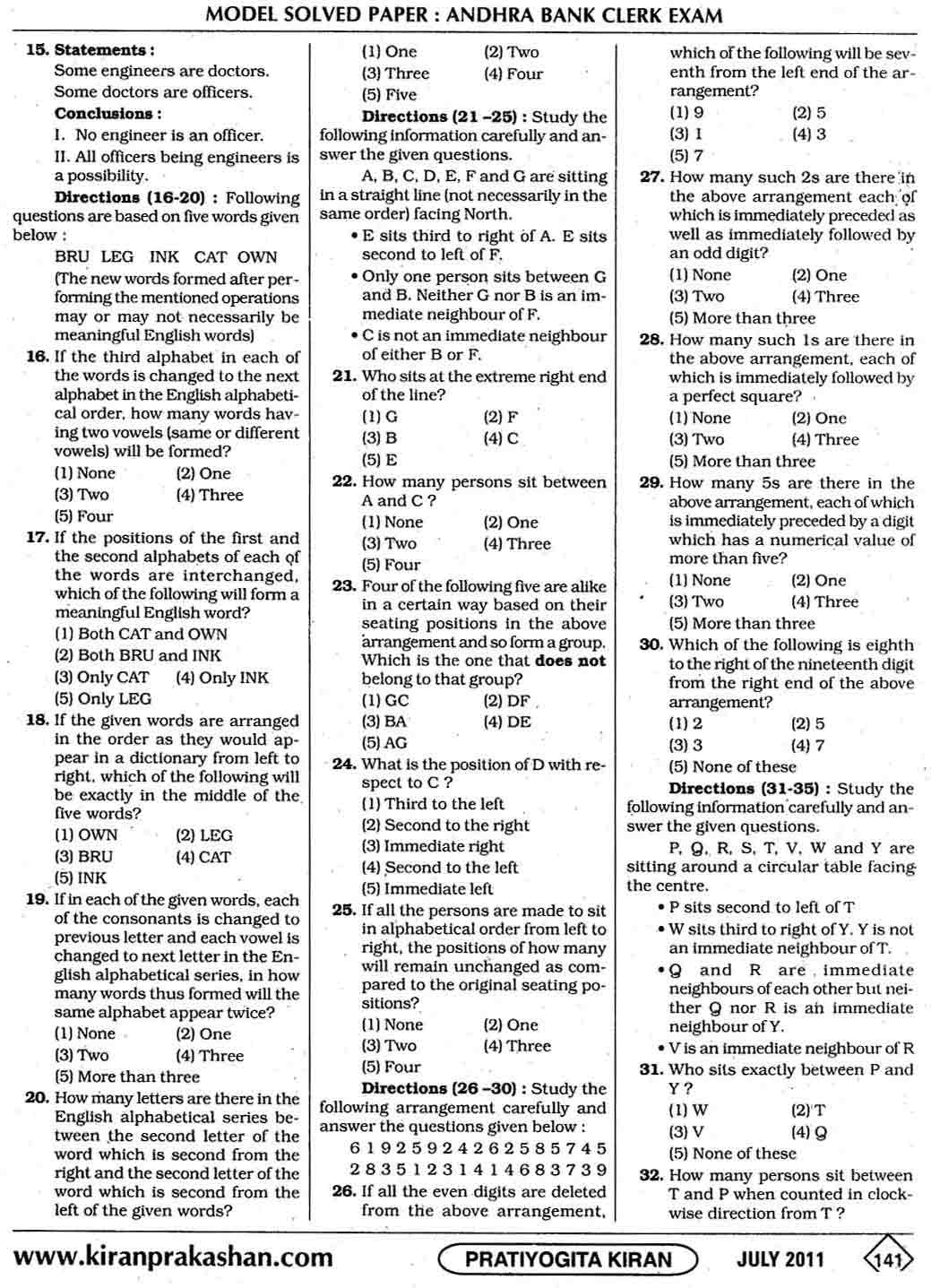IBPS - Bank Exam Question Slove Paper: Download Bank Exam Solve Paper