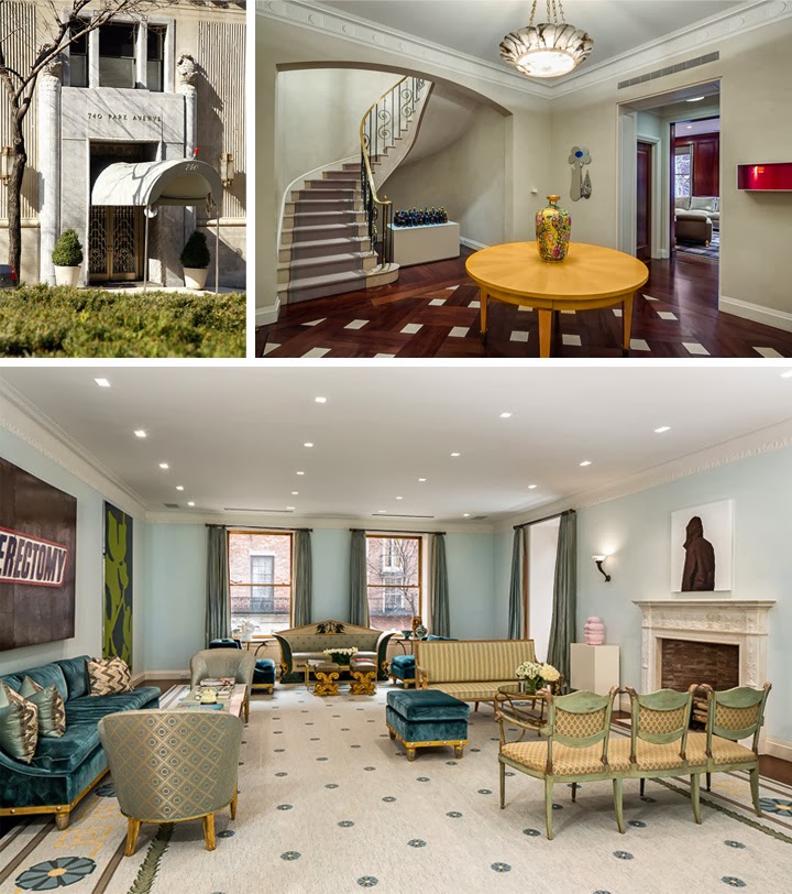 Hamiza Hashim: Floor Plan Porn: The Swigs of 740 Park Avenue