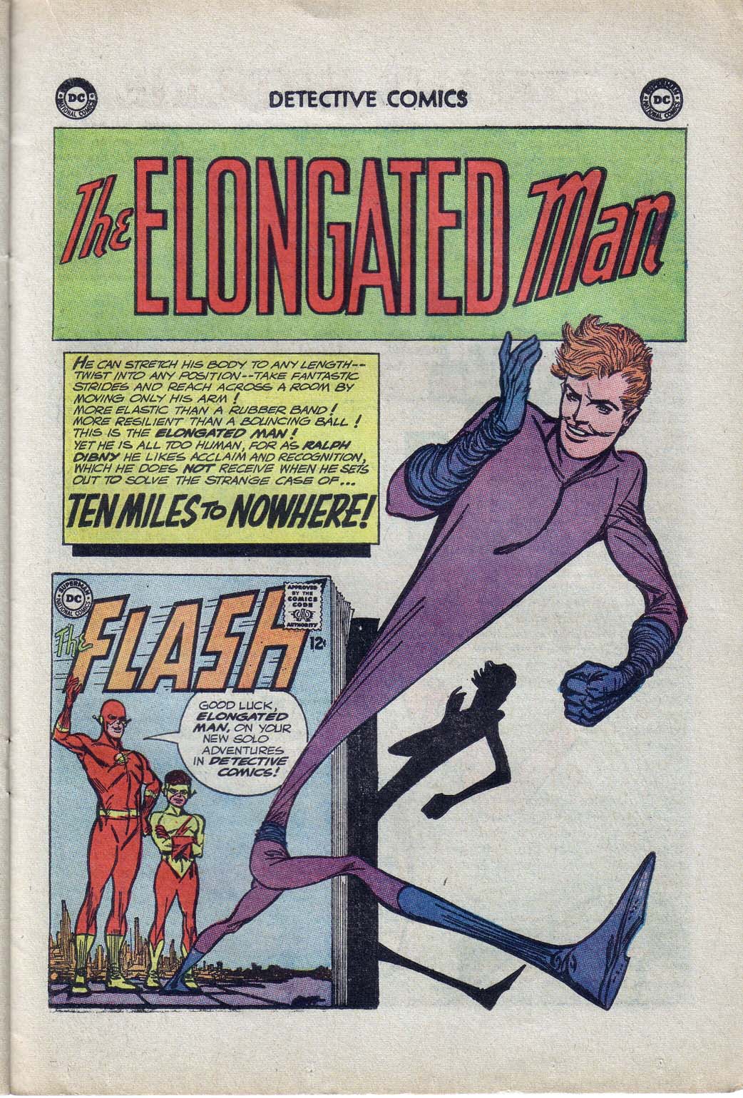 Ralph Dibny, the World-Famous Elongated Man