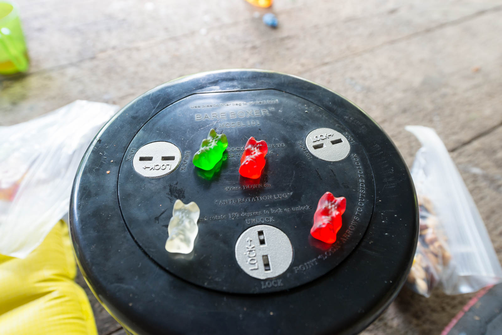 Outdoor Jay: Bare Boxer Contender Bear Container