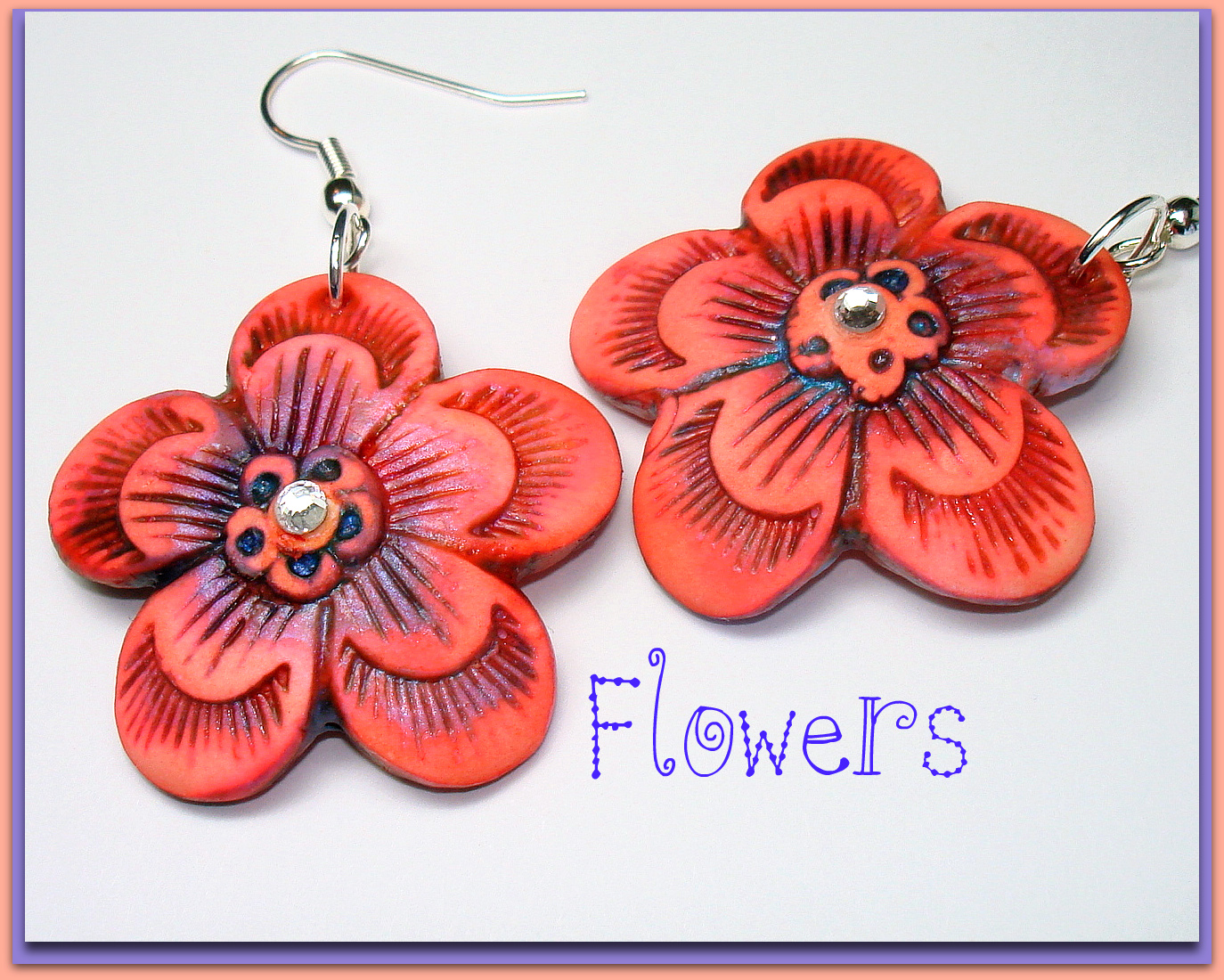 How To Make Polymer Clay Flowers Jewelry at Ida Wheeler blog