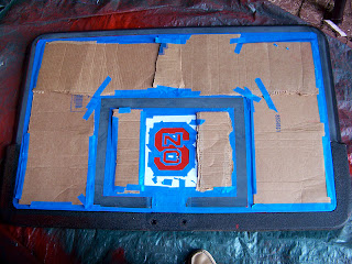 The Dearmans: DIY NCState Backboard