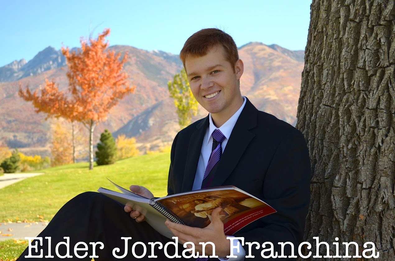 Elder Jordan Franchina: 300 Days as a Missionary!