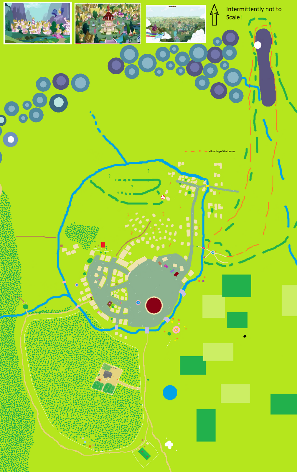 Equestria Daily - MLP Stuff!: Map of Equestria and Portal Pony Mod!