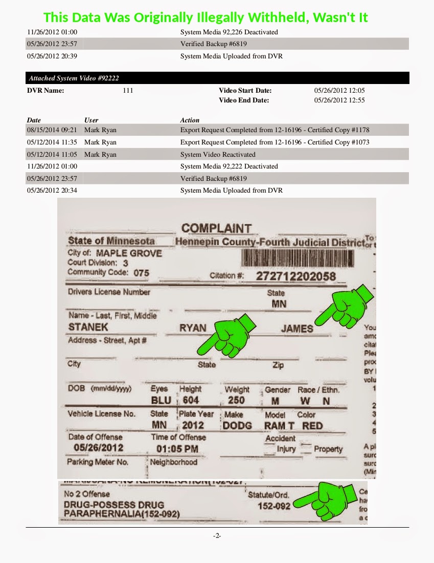 Lion News: Scandal Alert!: Hennepin Co. Sheriff Rich Stanek's Red Dodge ...