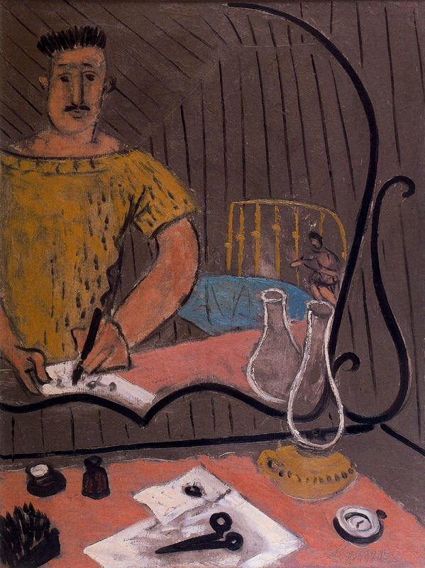 Painting of Adolph Gottlieb artist, Adolph Gottlieb paintings