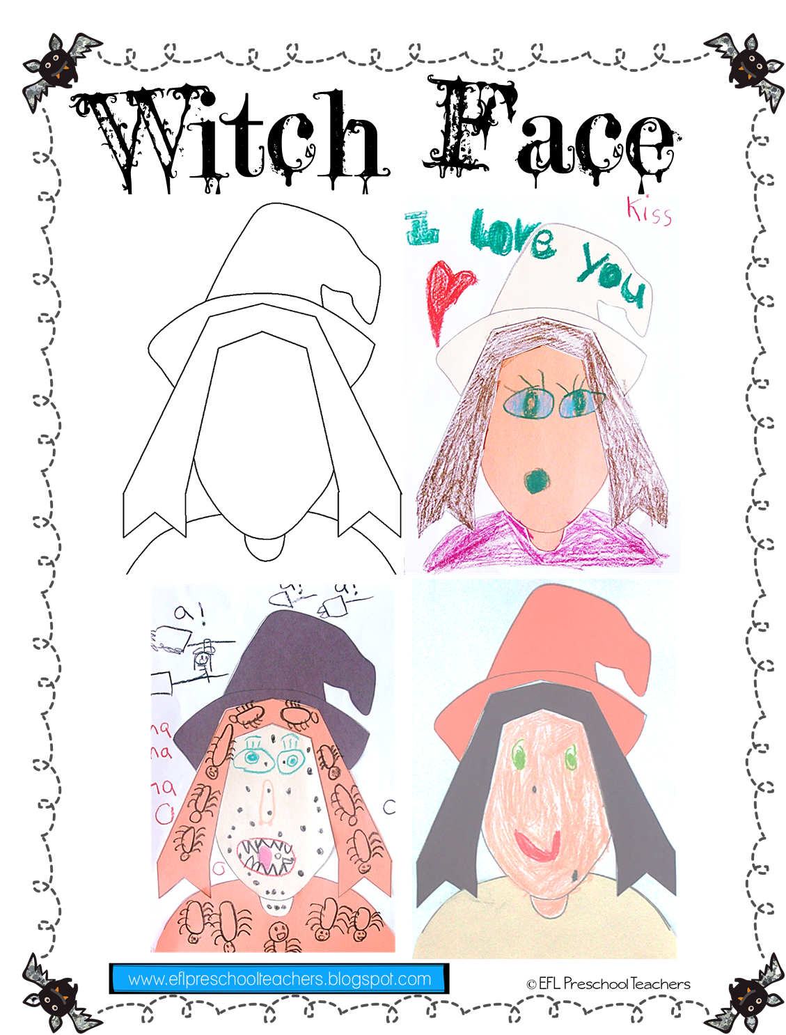 ESL/EFL Preschool Teachers: Halloween ideas for Kindergarten English ...