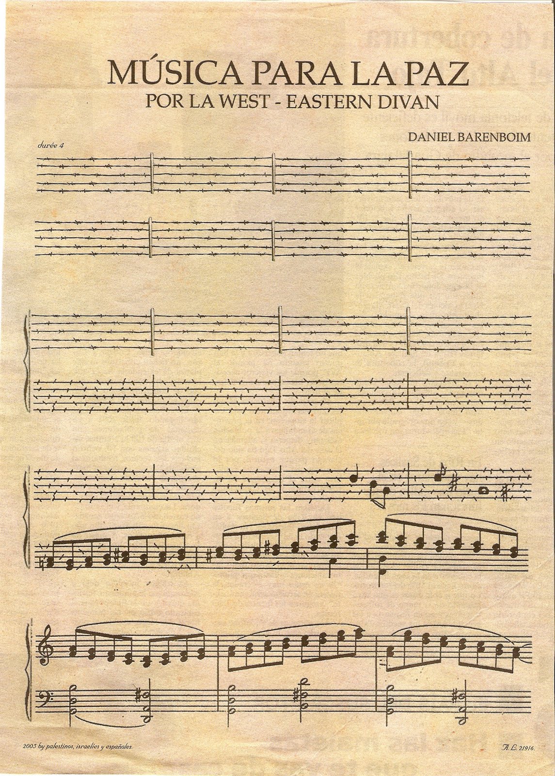 Tradux: Música para la paz