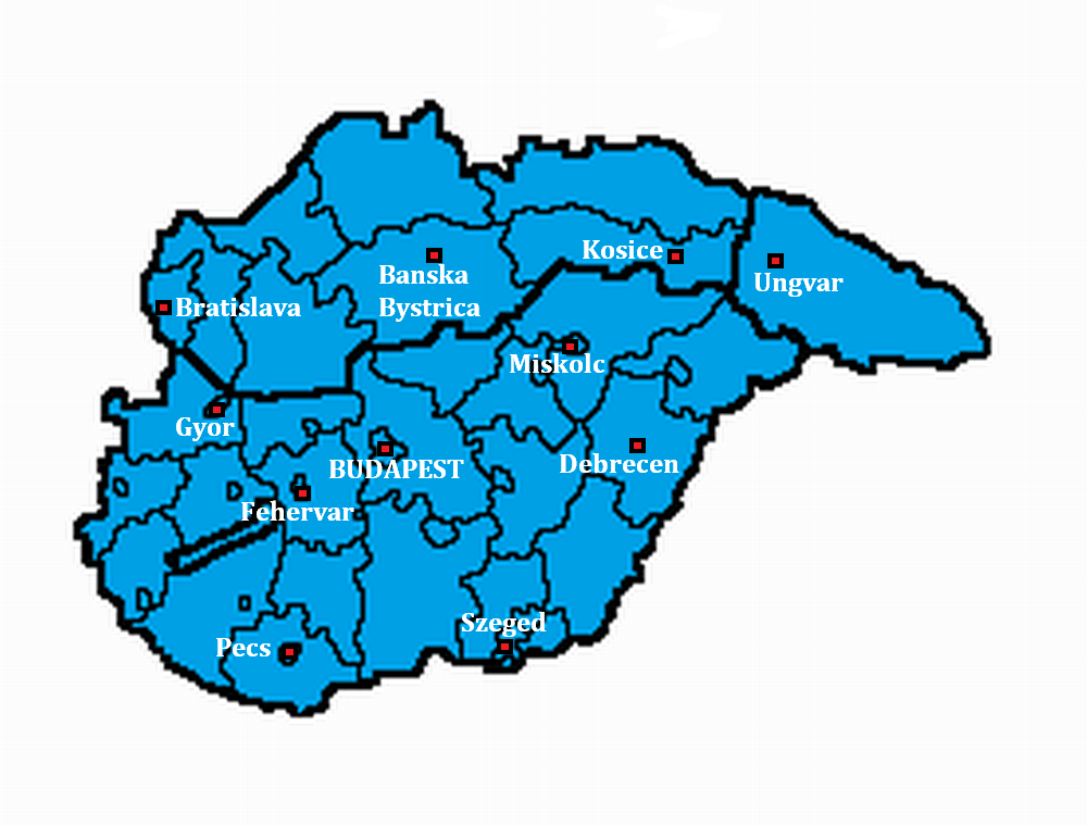 Mapas y Fronteras: 37- HUNGRIA