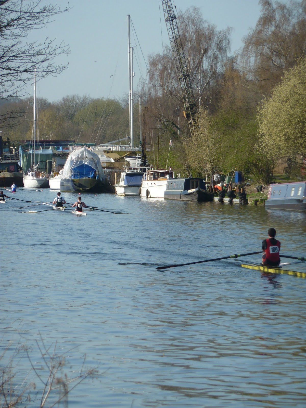 Northwich Rowing Club News: Spring Head of River Race 1 April 2012