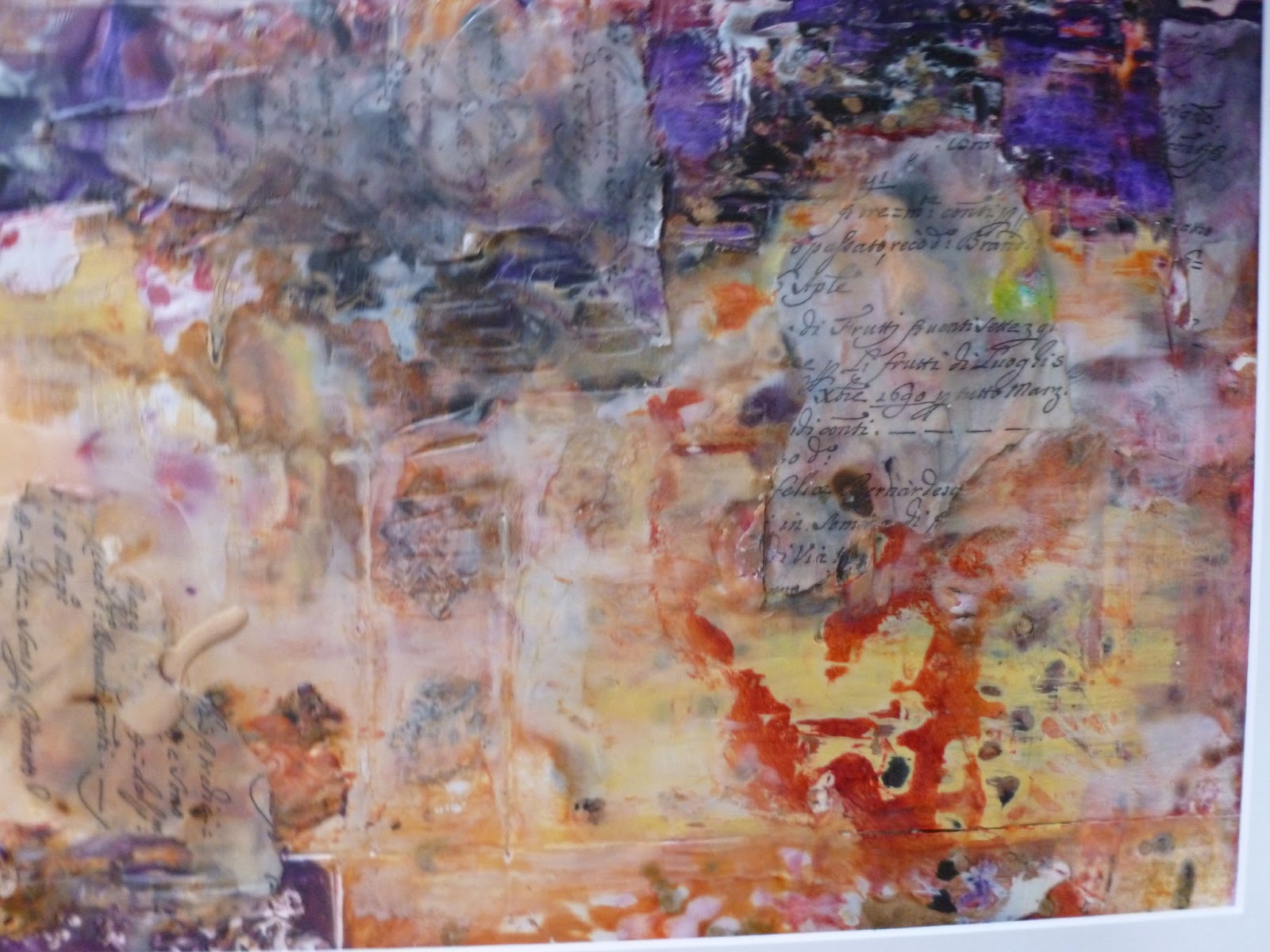 60 Years of Making Art: More encaustic on paper.