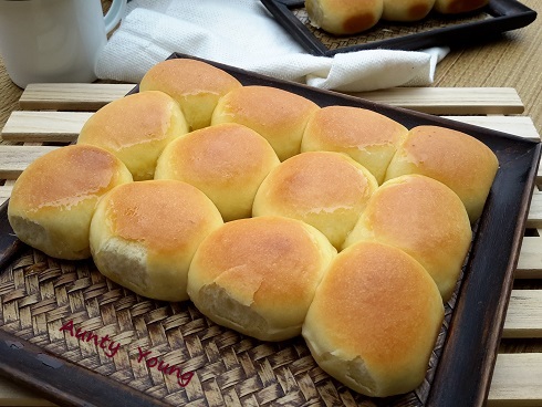 Aunty Young（安迪漾）: 登嘉楼传统面包 ~鲜酵母版(Roti Paung KulaTerengganu ~ Fresh Yeast)