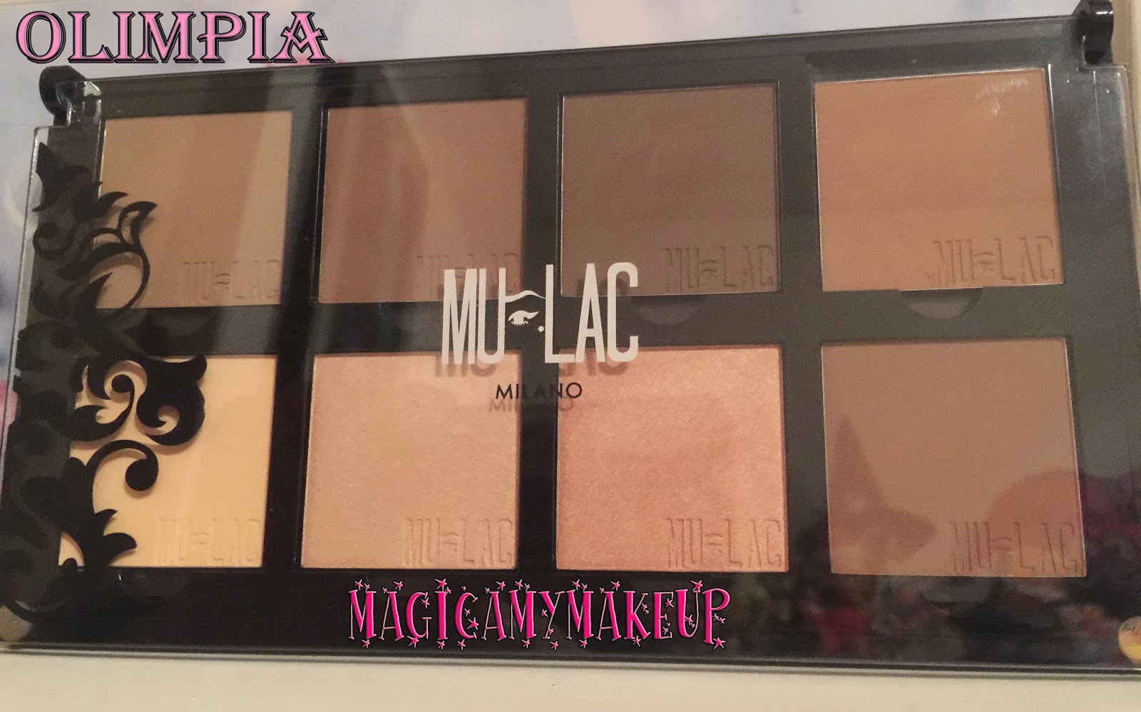 Magica Amy Make Up: MULAC Contouring Palette: review & swatches