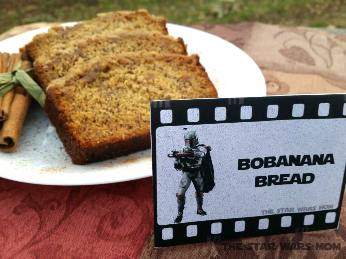 Bobanana Bread - Free Printable Food Label - The Star Wars Mom ...