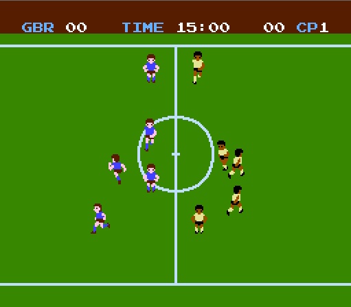 Video Game Screenshots Depot: Soccer (NES / Famicom)