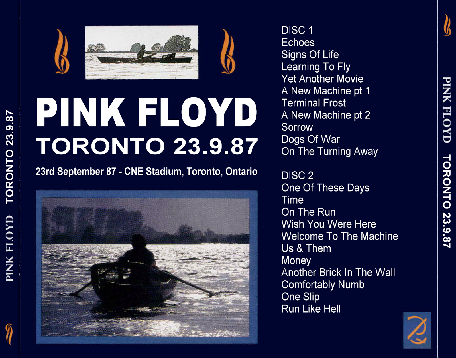 The Witchwood Records: RE-UP Pink Floyd - Live Toronto 1987