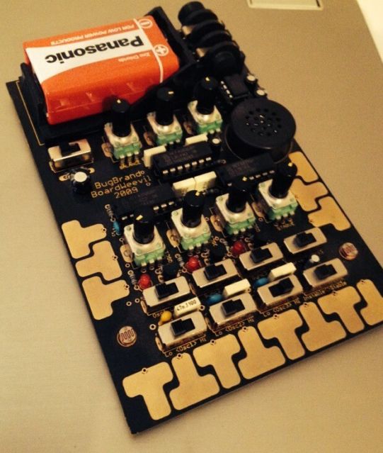 MATRIXSYNTH: BugBrand BoardWeevil Synth Very Rare 2009 Model