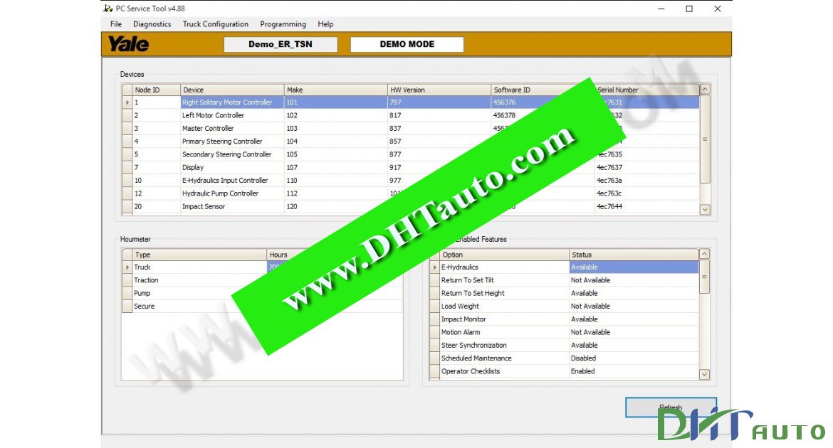 YALE PC Service Tool v4.88 [01.2016] - Automotive Library