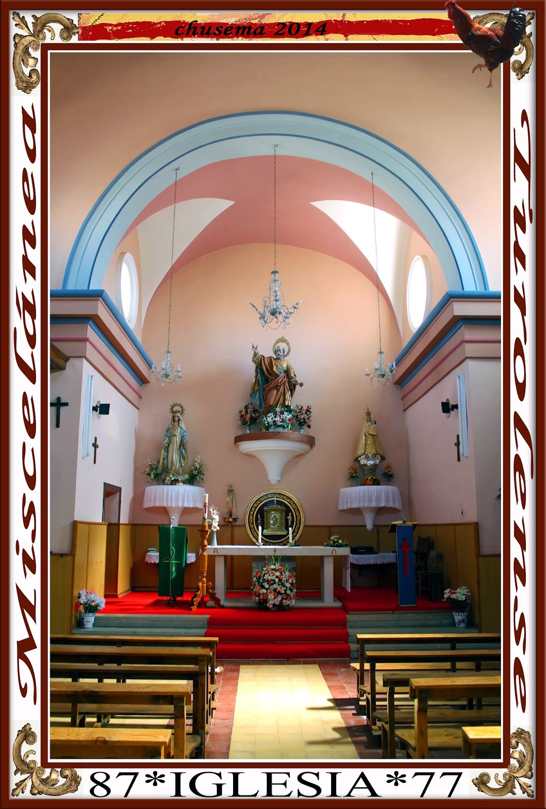 MISCELÁNEA TUROLENSE: Abril2014/Miscelánea. LA IGLESIA NUEVA DE VISIEDO