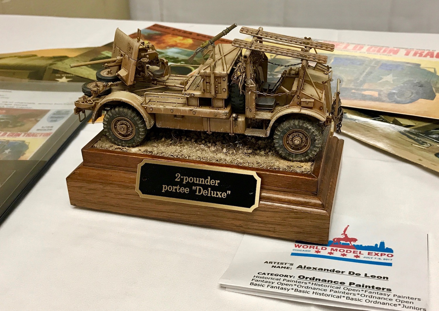 Attention to DETAIL: Kit-Bash @ World Model Expo 2017.