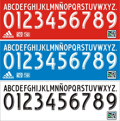 MLS - Major League Soccer 2013-14 font
