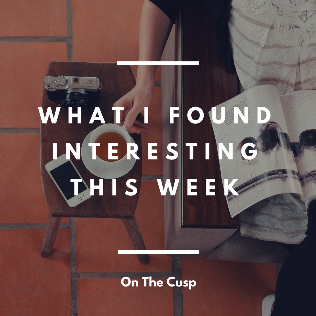What I Found Interesting This Week - September
