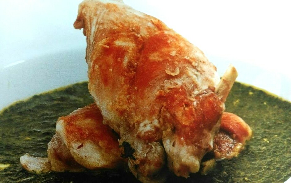 CHEF DARSHAN DABRAL: MOLOKHIA WITH RABBIT