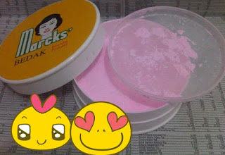 Review Pemakaian Bedak Marcks Varian Rose - Eny Richa Victiari