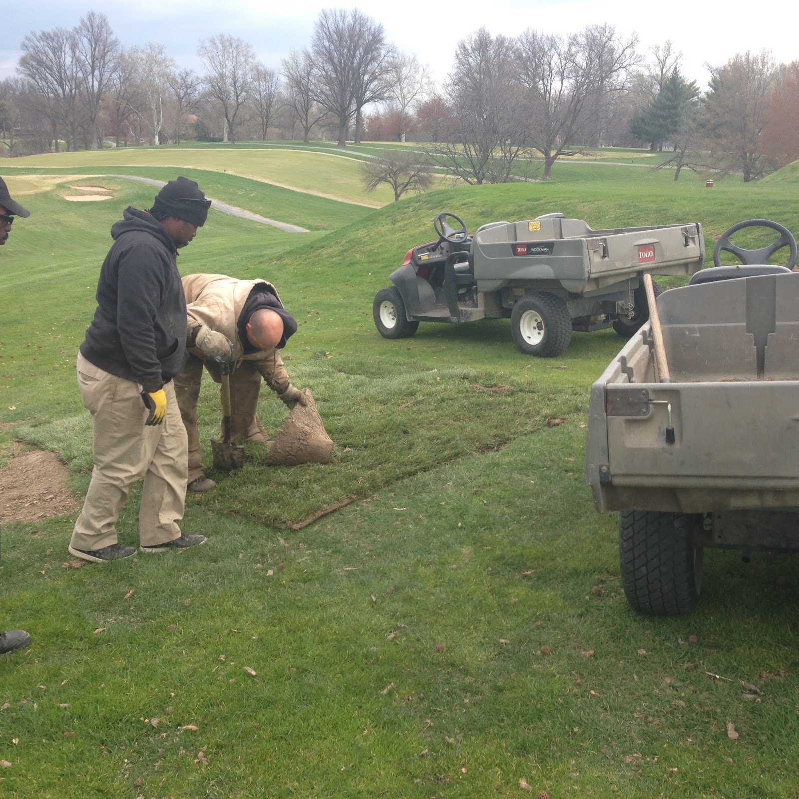 Glen Echo Country Club Golf Course Management: Leaking Water Line, Sod ...