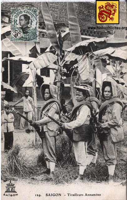 Lính tập thời Pháp thuộc - Hình Ảnh Lịch Sử - Bộ sưu tập Hình Ảnh Lịch ...