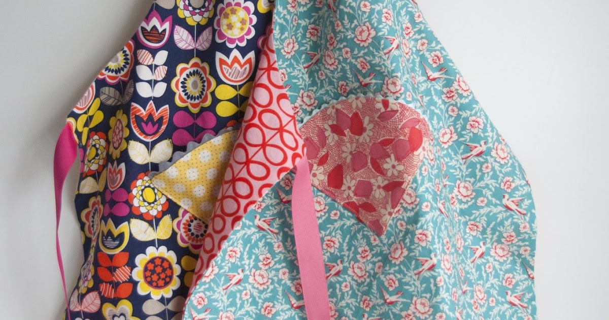 Aesthetic Nest: Giveaway: Child's Reversible Fat Quarter Apron
