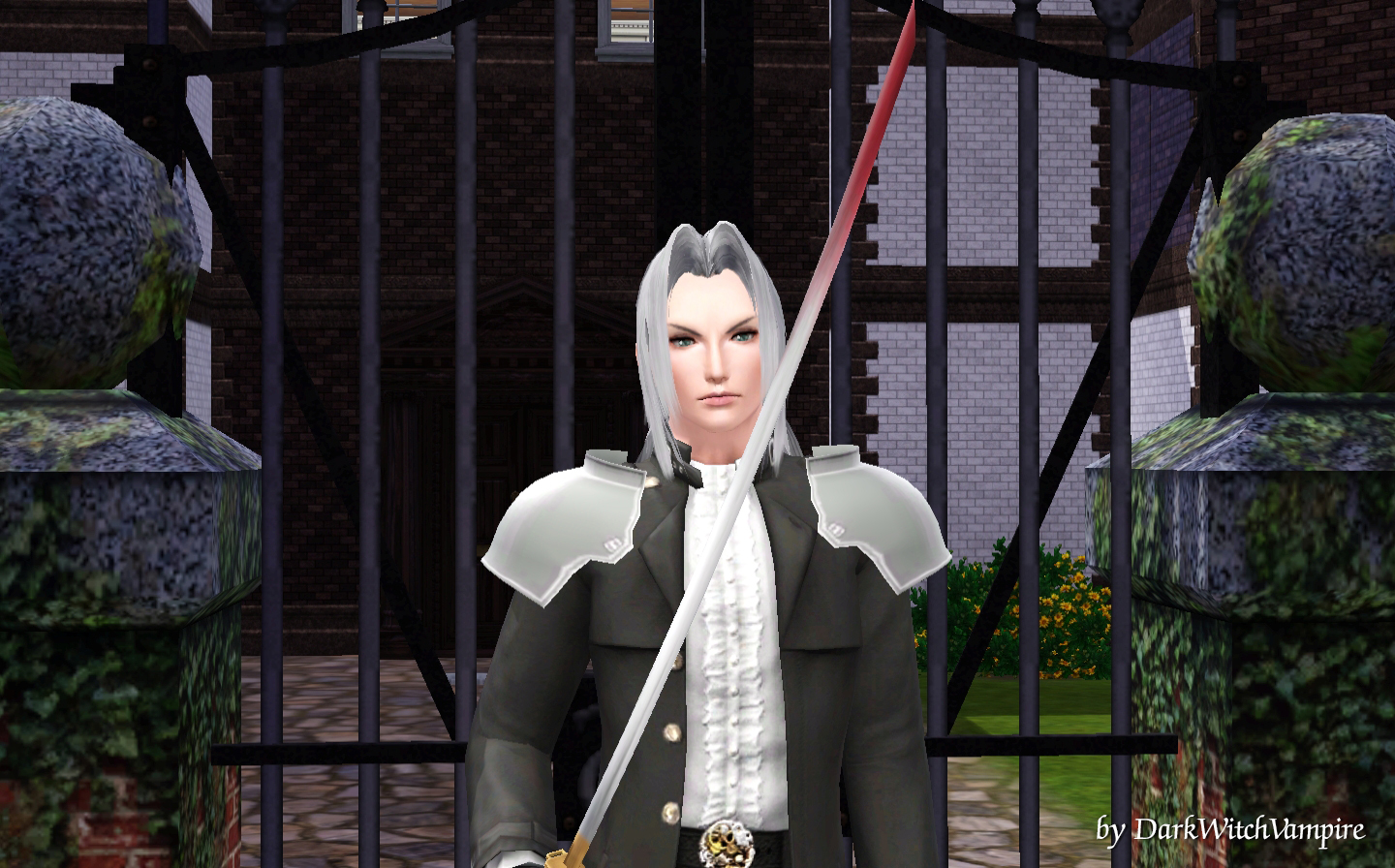 Sephiroth from Final Fantasy VII | DarkWitchVampire's Sims