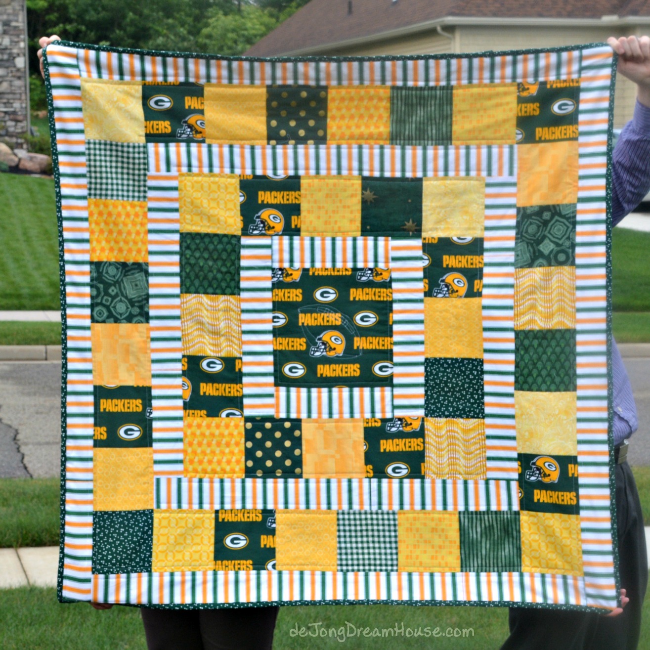 de Jong Dream House: Quilt #34: Train Tracks