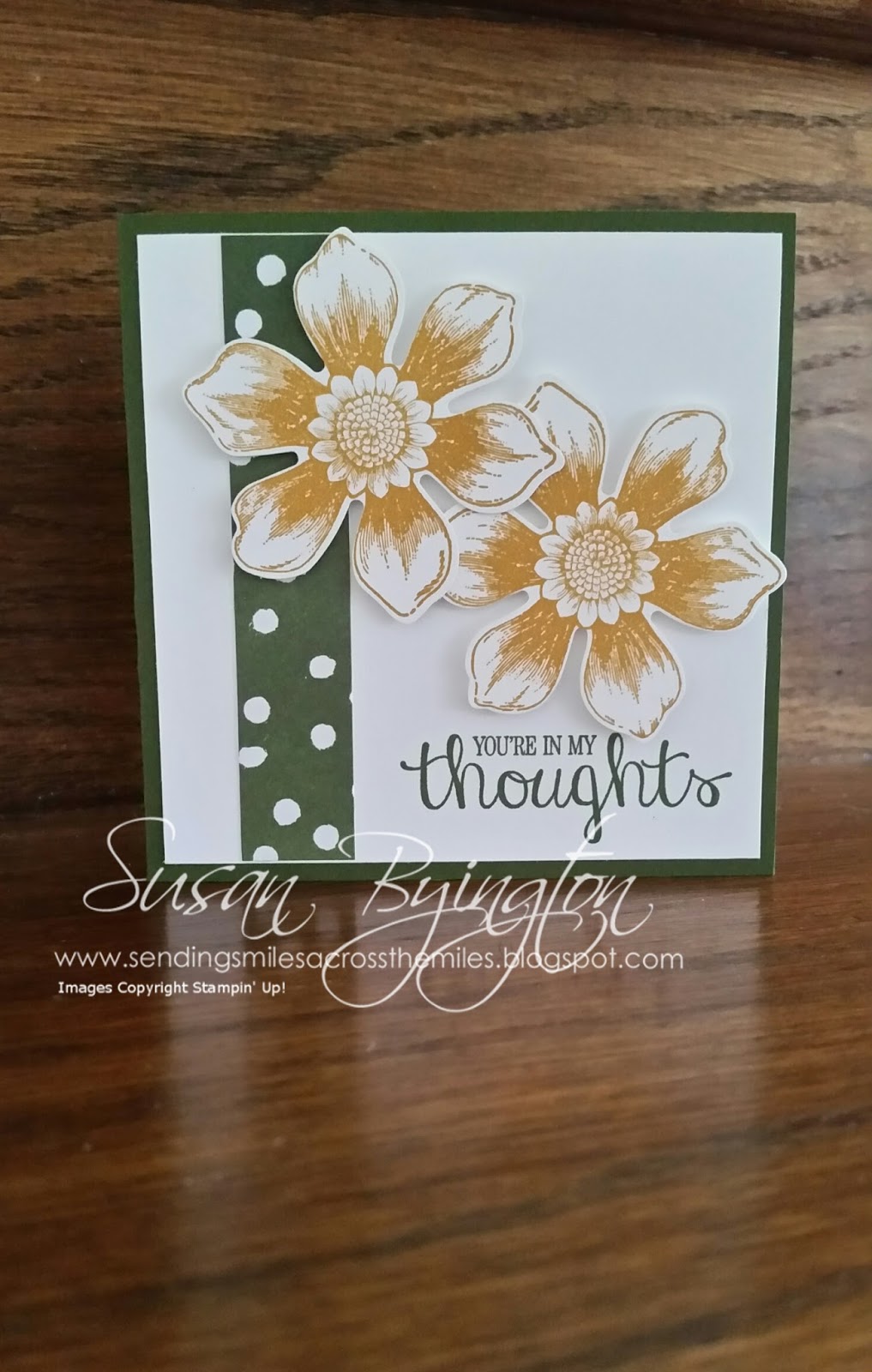 Sending Smiles Across The Miles: Beautiful Bunch Note Card